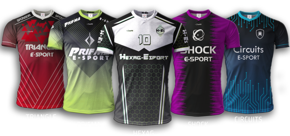 Maillot de E-sport personnalisé | Defil